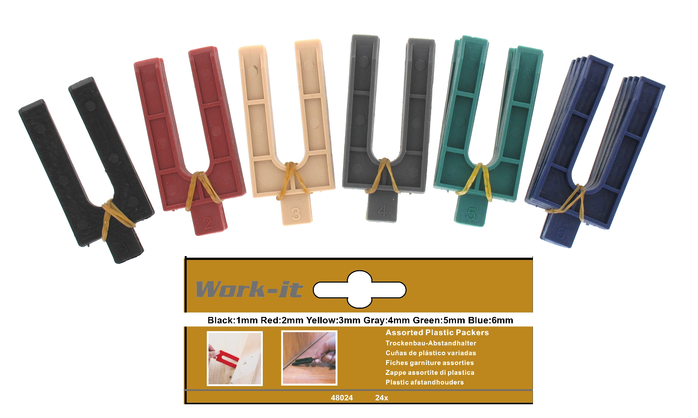 Assorted Plastic Packers - Toko International